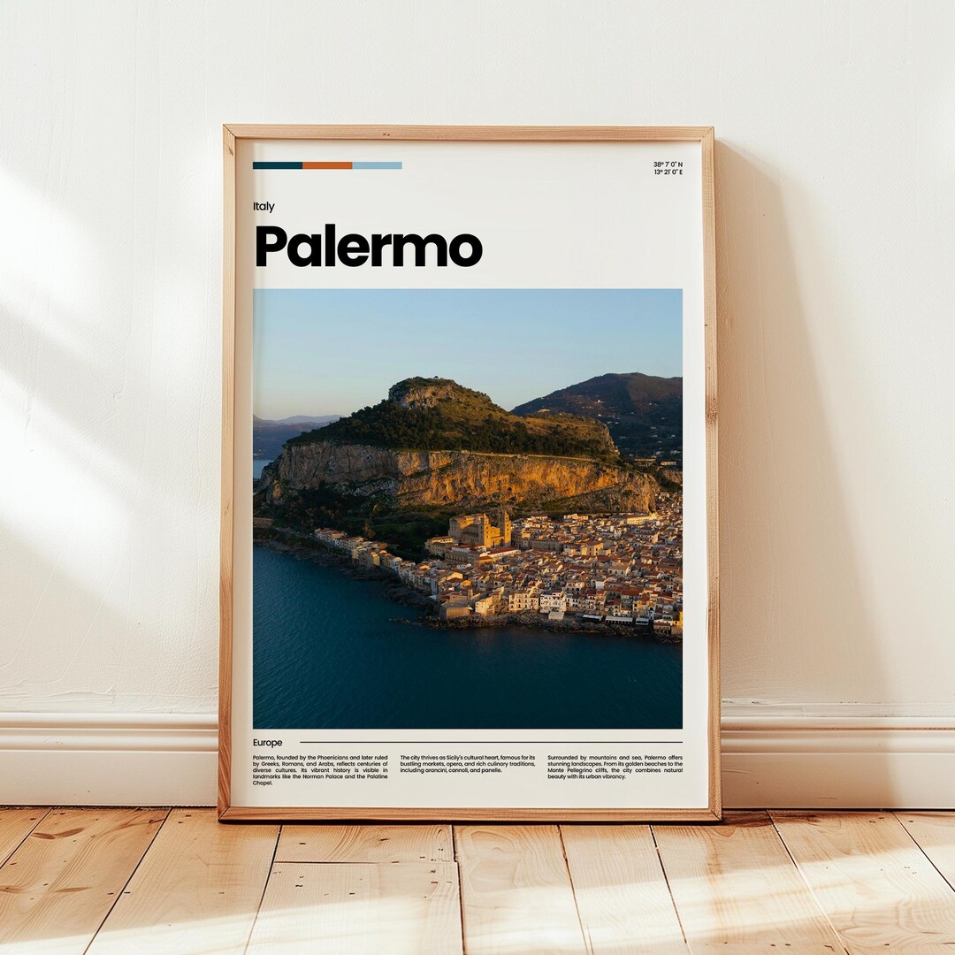 Palermo Poster, Palermo Print, Palermo Photo, Palermo Wall Art, Italy ...