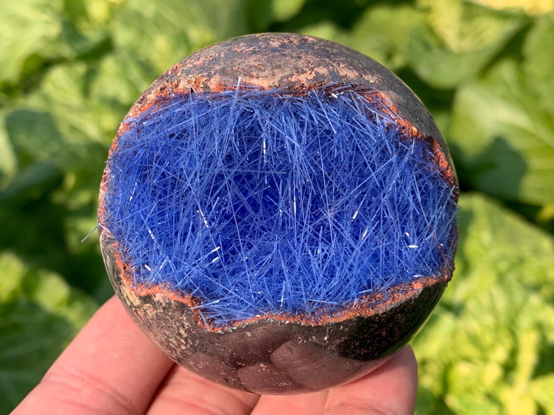 Magnetite Specimen Cluster,quartz Crystal,goethite,blue Copper Ore ...