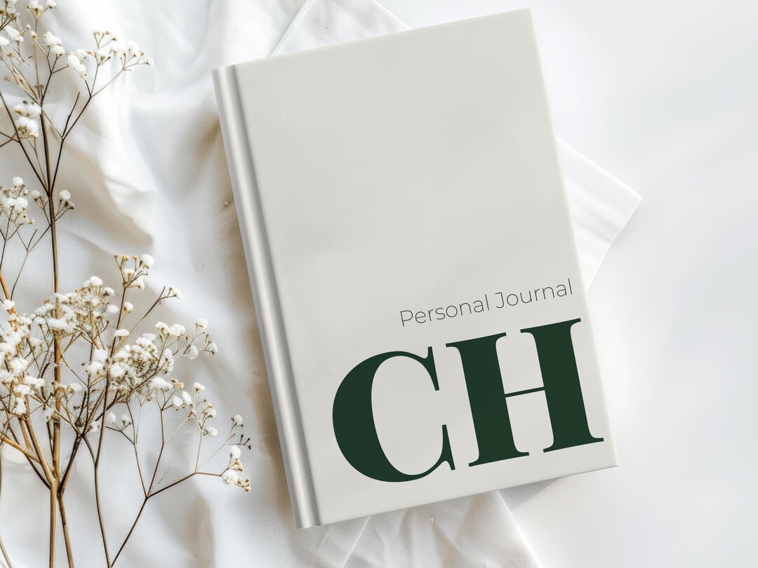 Personalized Journal, Custom Initials Notebook, Everyday Writing Gift, Hardback Matte Journal - Etsy