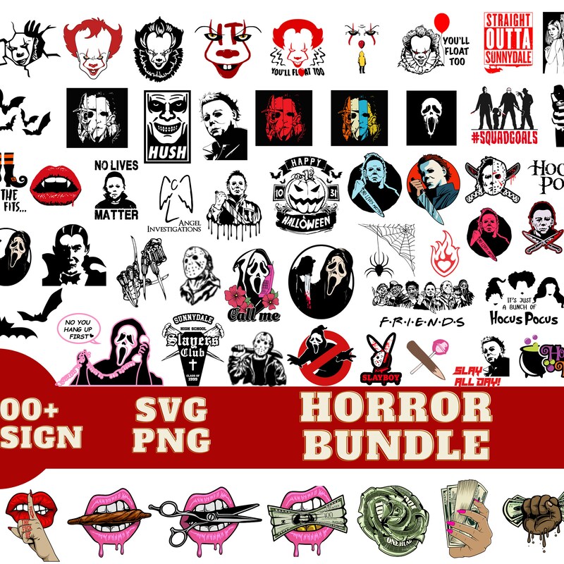 Horror Movie Svg - Etsy