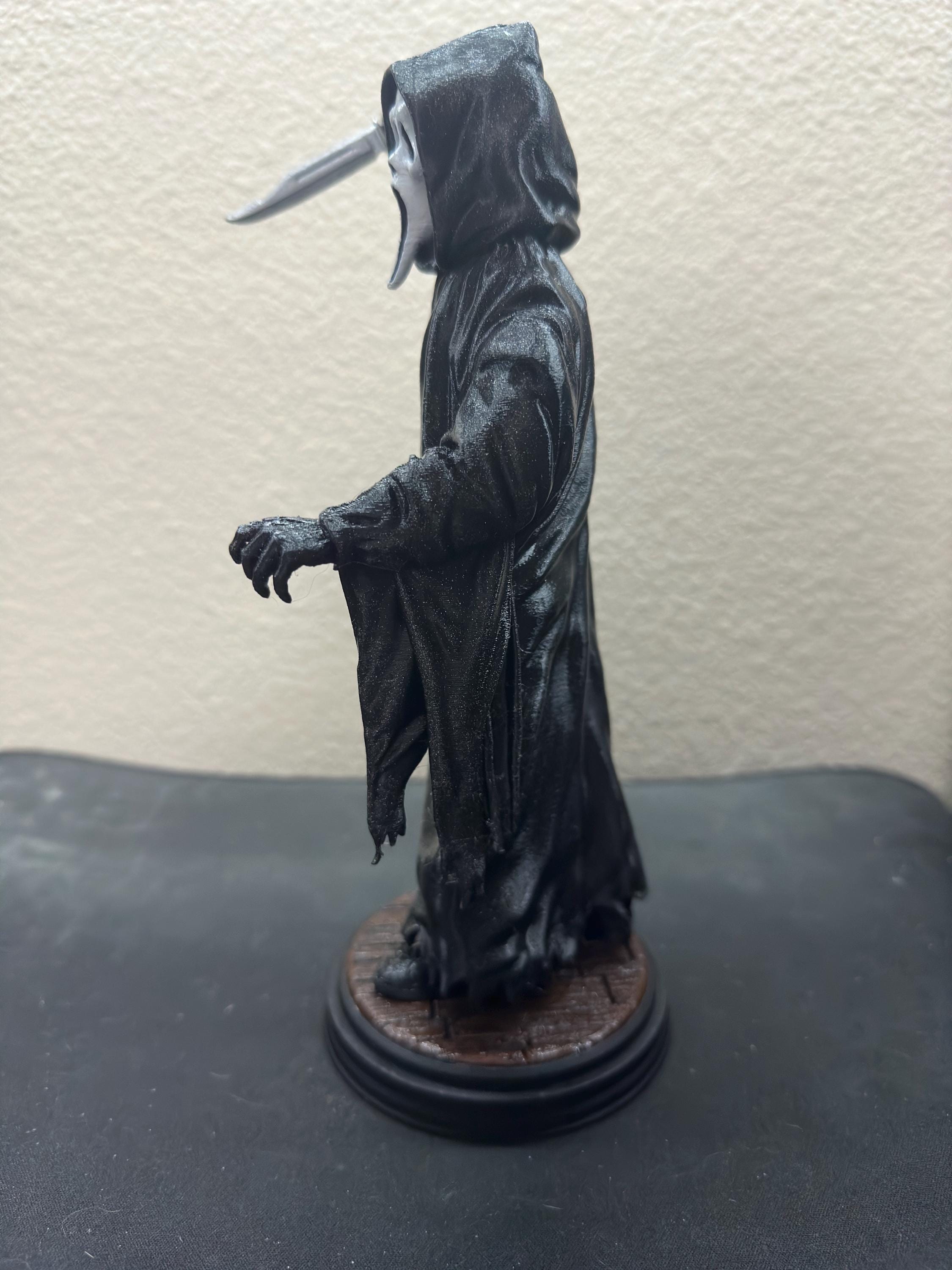 Ghostface sparkle Robe Statue 3D Printed made TO Order - Etsy