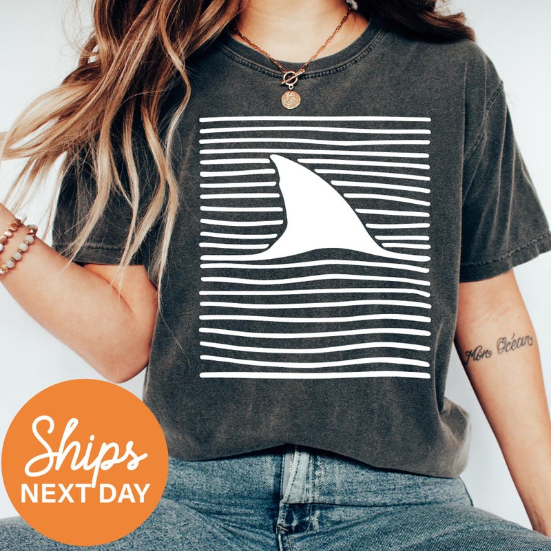 Shark Fin Shirt - Etsy