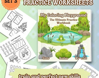 Coloring Practice Pages PDF | Texture, Patterns & Color Combo Charts ...
