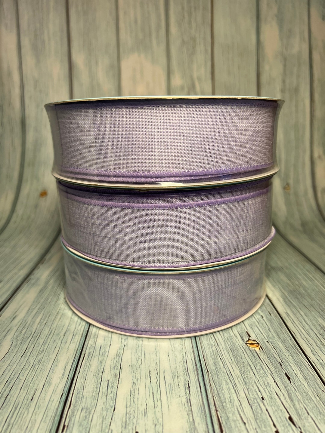 1.5 Inch Lavender Wired Ribbon 50 Yard Roll - Etsy