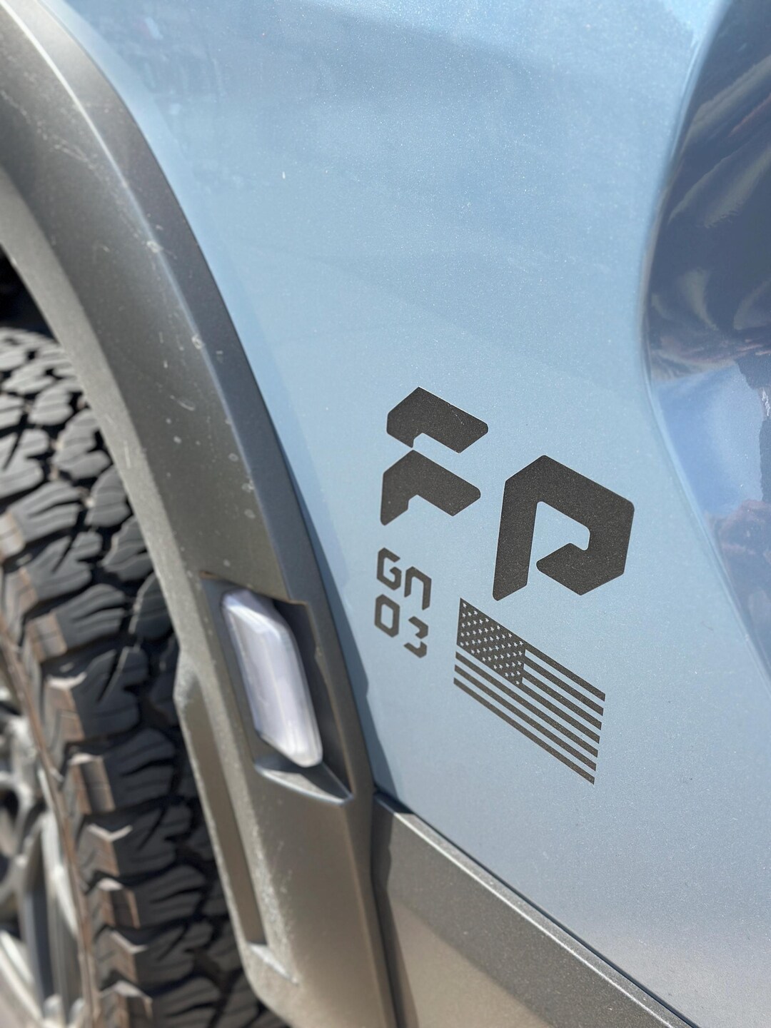 Ford Raptor FP Gen 3 Vinyl Decal - Etsy Australia