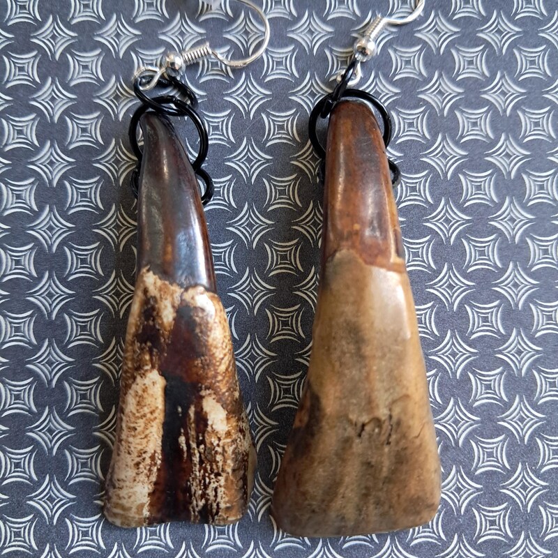 Bison Earrings - Etsy