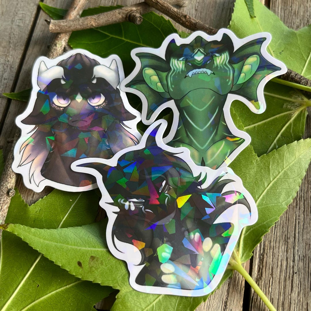 Darkstalker Legends // 2.5 Holographic Sticker - Etsy