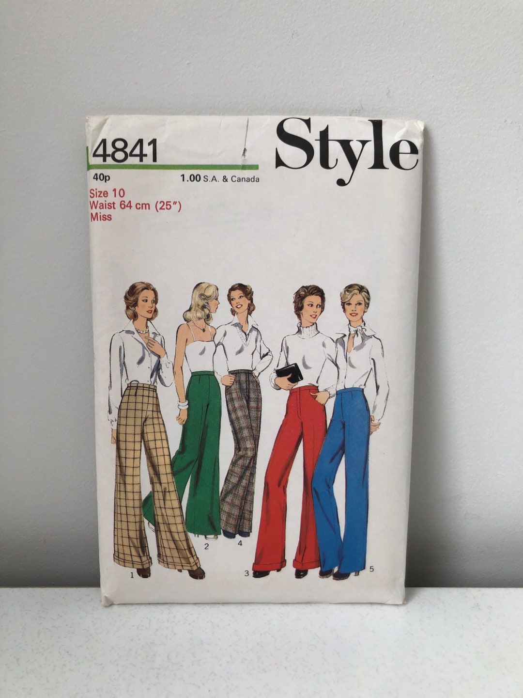 Vintage Style 4841 Sewing Pattern Miss Size 10 - Etsy