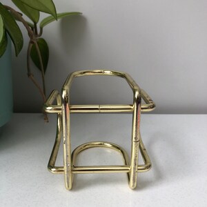 Vintage Brass Plated Art Deco Post It Note Holder Office Decor - Etsy