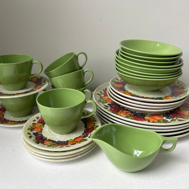 Green Dinnerware - Etsy