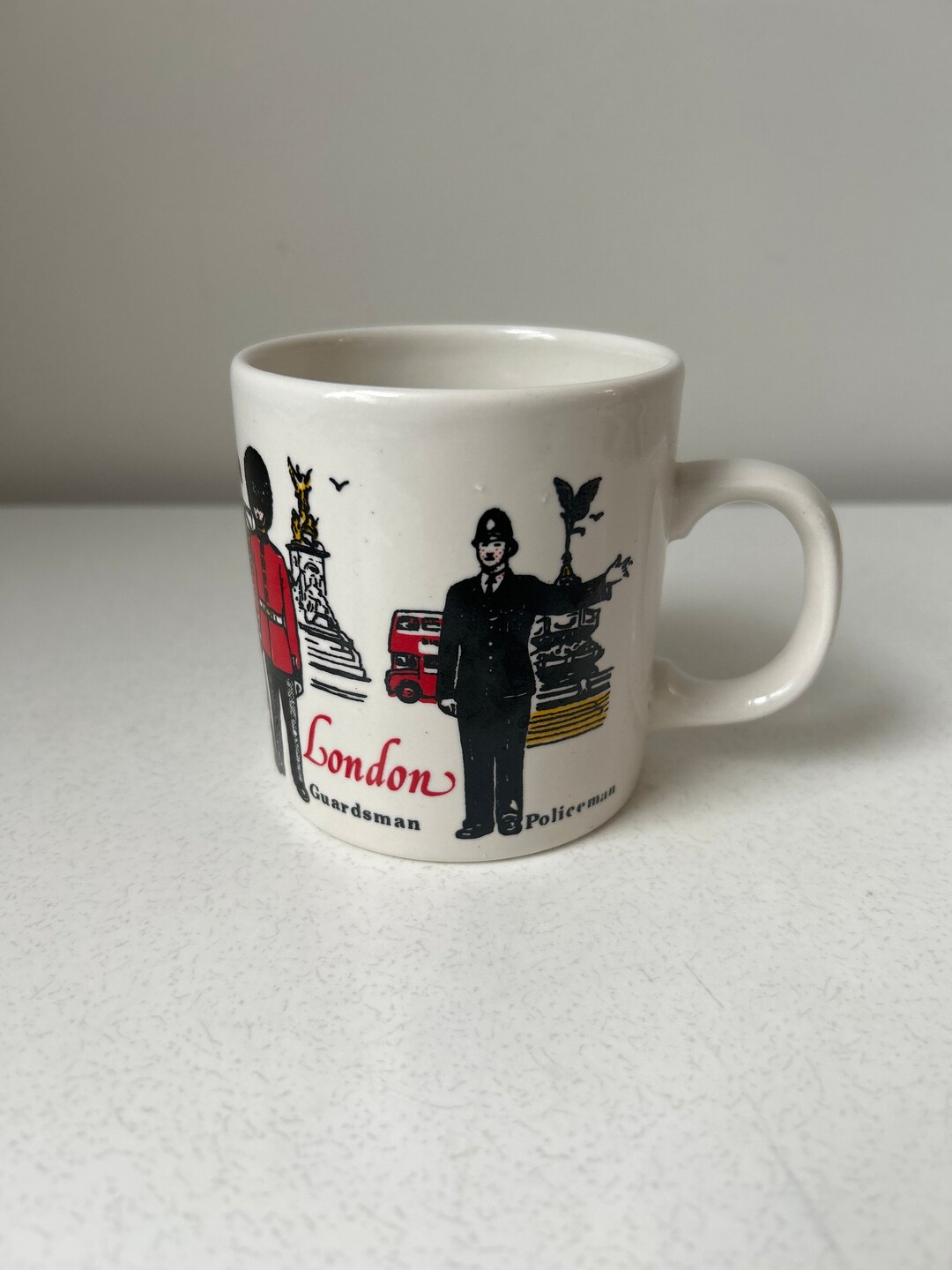 Vintage FPC London Soldiers Royal Guards Souvenir Mug - Etsy