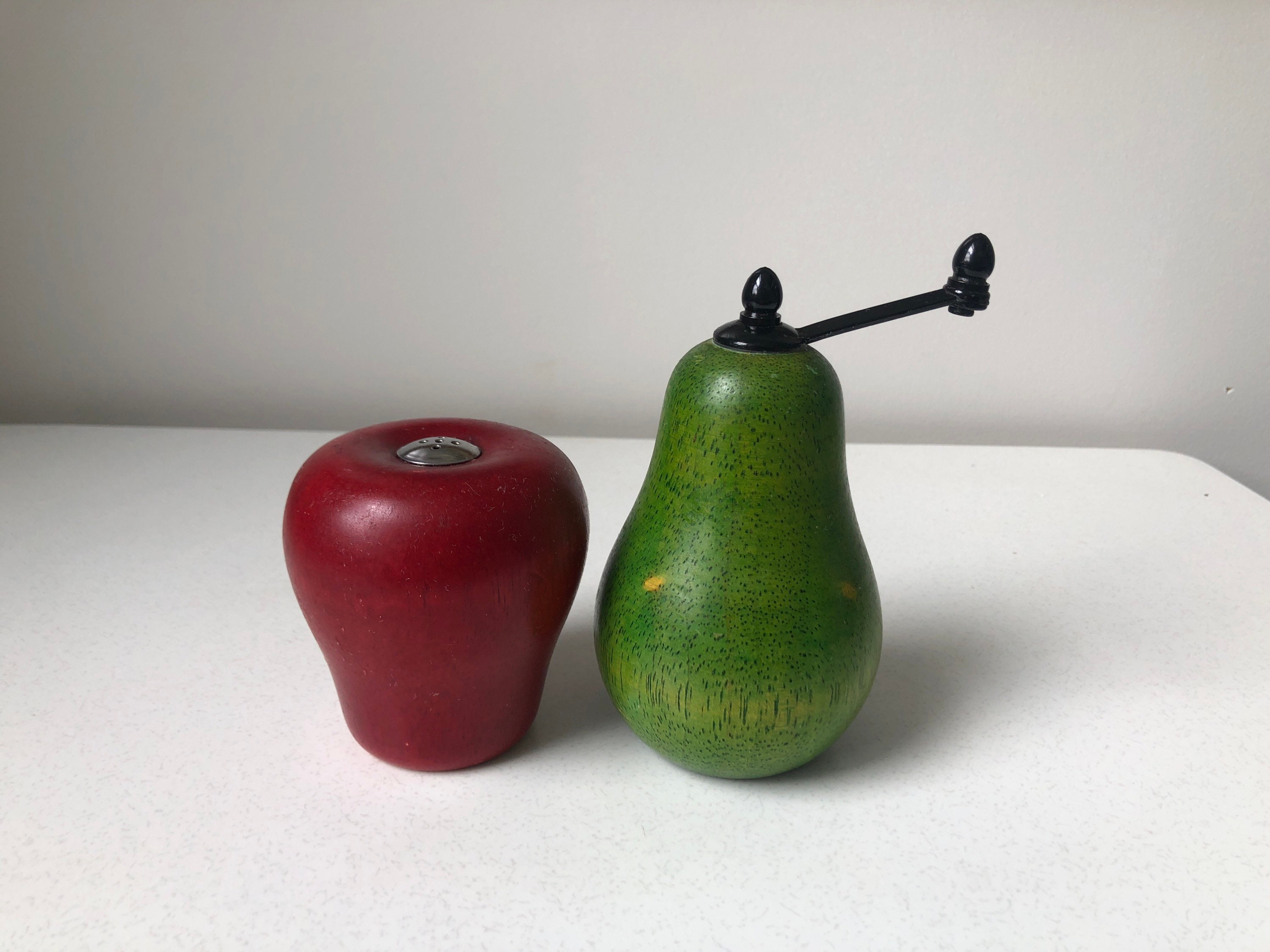 Pear salt and pepper shakers store