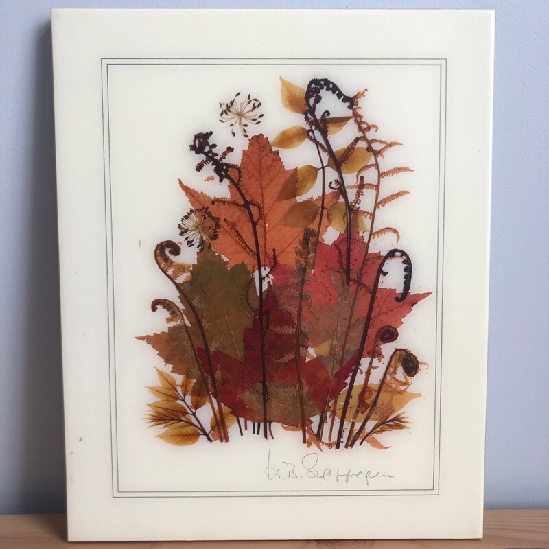 Maple Leaf Plaque - Etsy