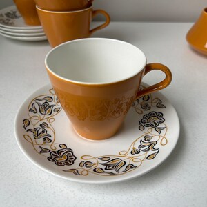Your Choice - Vintage Poole Pottery Set of 5 Teacup + Saucer Set or ...