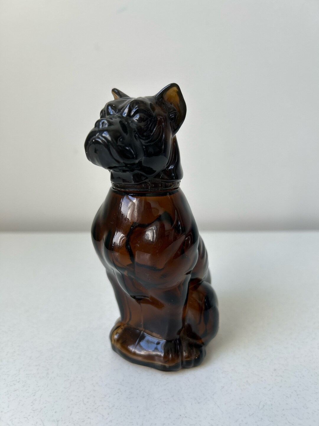 Vintage Avon Brown Boxer Colonia Botella Vacío - Etsy España