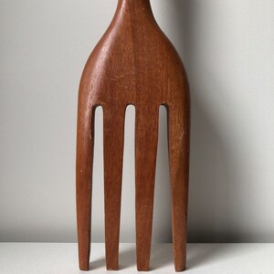 Vintage Extra Large Wooden Fork Kitchen Wall Decor - Etsy