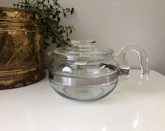 Vintage Pyrex Flameware Teapot Pyrex 6 Cup - Etsy