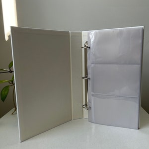 Vintage White and Gold Photo Album and Photo Page Inserts - Etsy