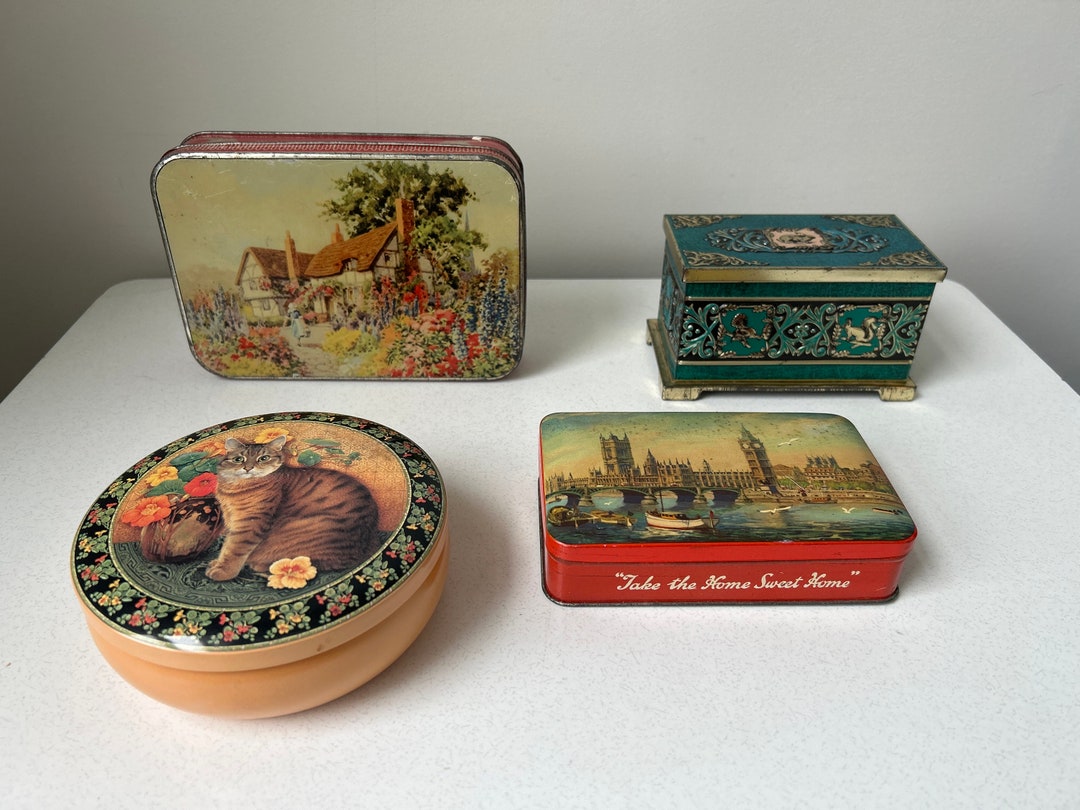 Your Choice - Variety of Vintage Tins - Etsy