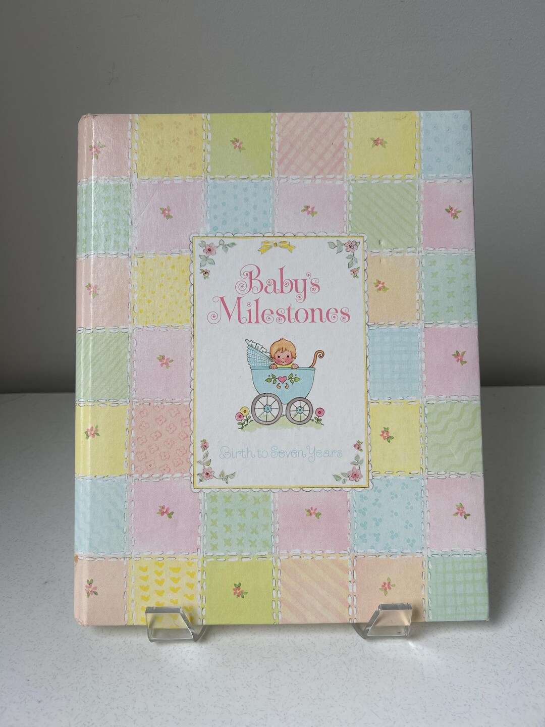 Vintage Baby Milestones Birth to Seven Years Baby Book - Etsy
