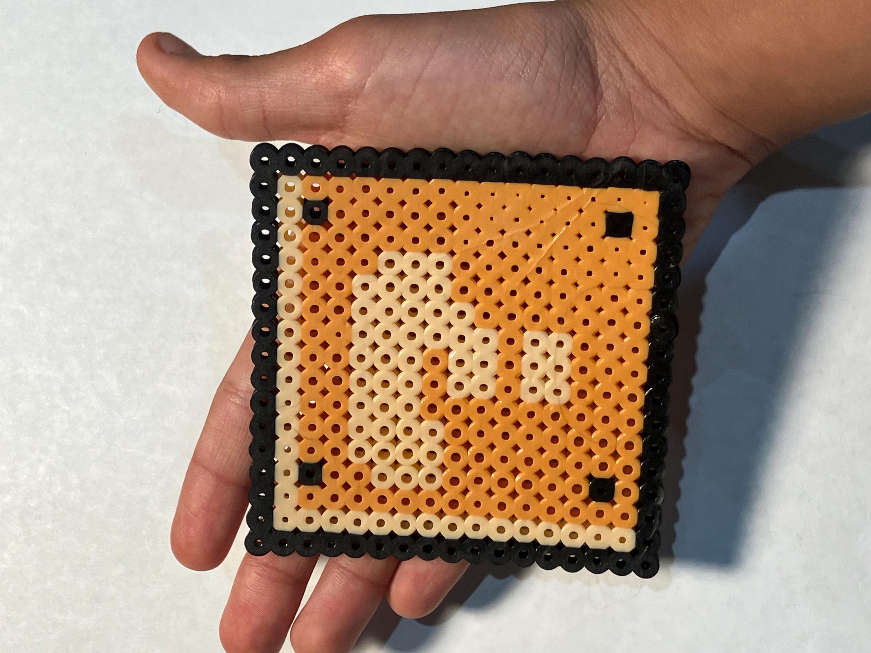 Mario Mystery Block Perler Bead - Etsy