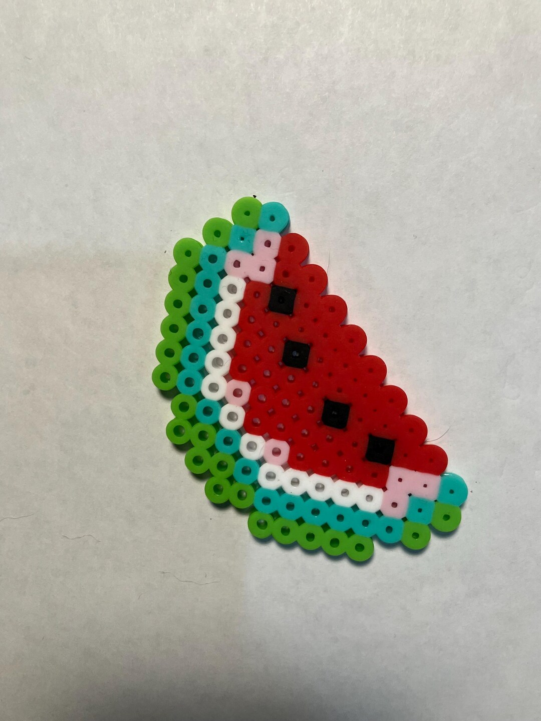 Minecraft Watermelon Perler Bead - Etsy