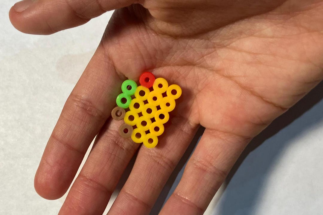 Miniature Taco Perler Bead - Etsy