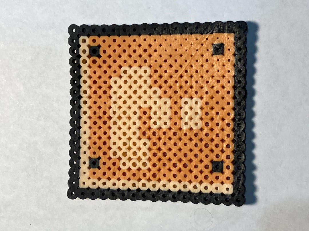Mario Mystery Block Perler Bead - Etsy