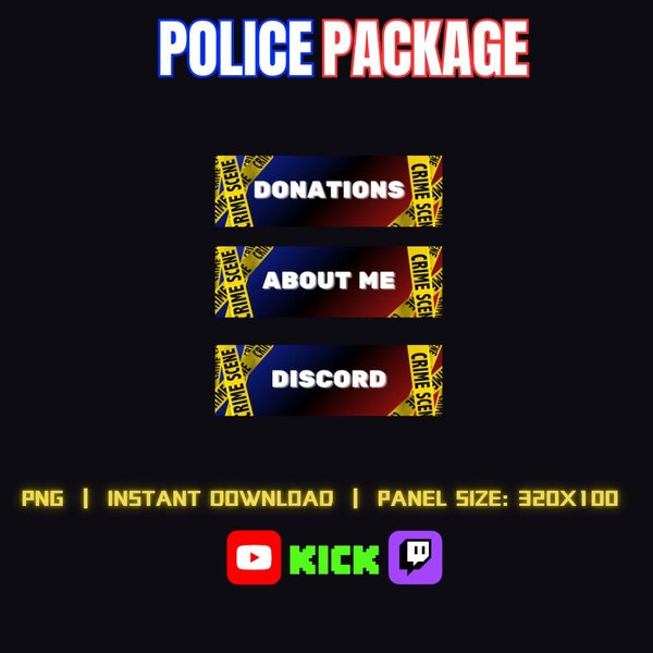 Police Panel Party - Etsy