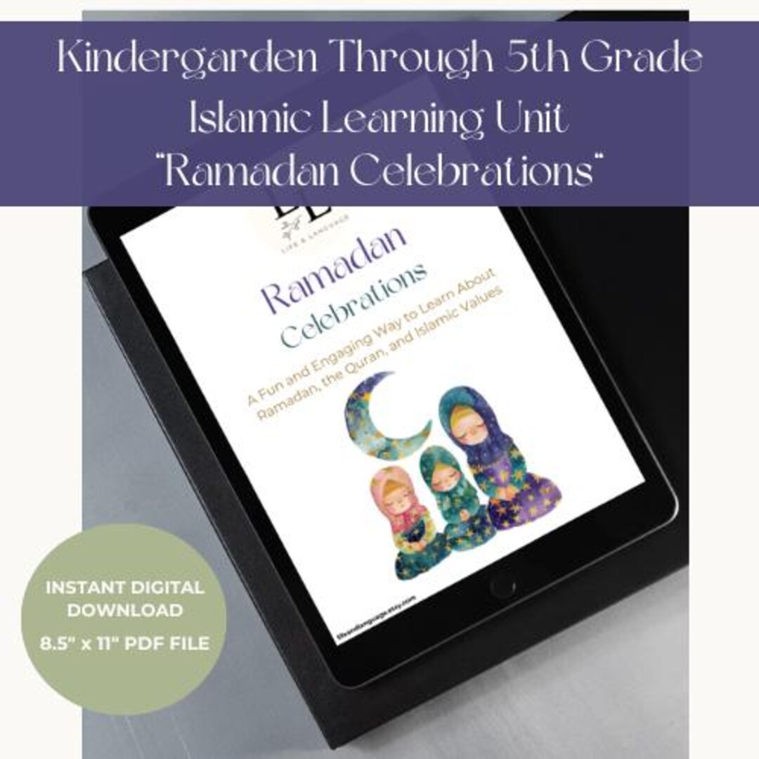 Ramadan Learning Pack for Kids – Digital Printable - Etsy