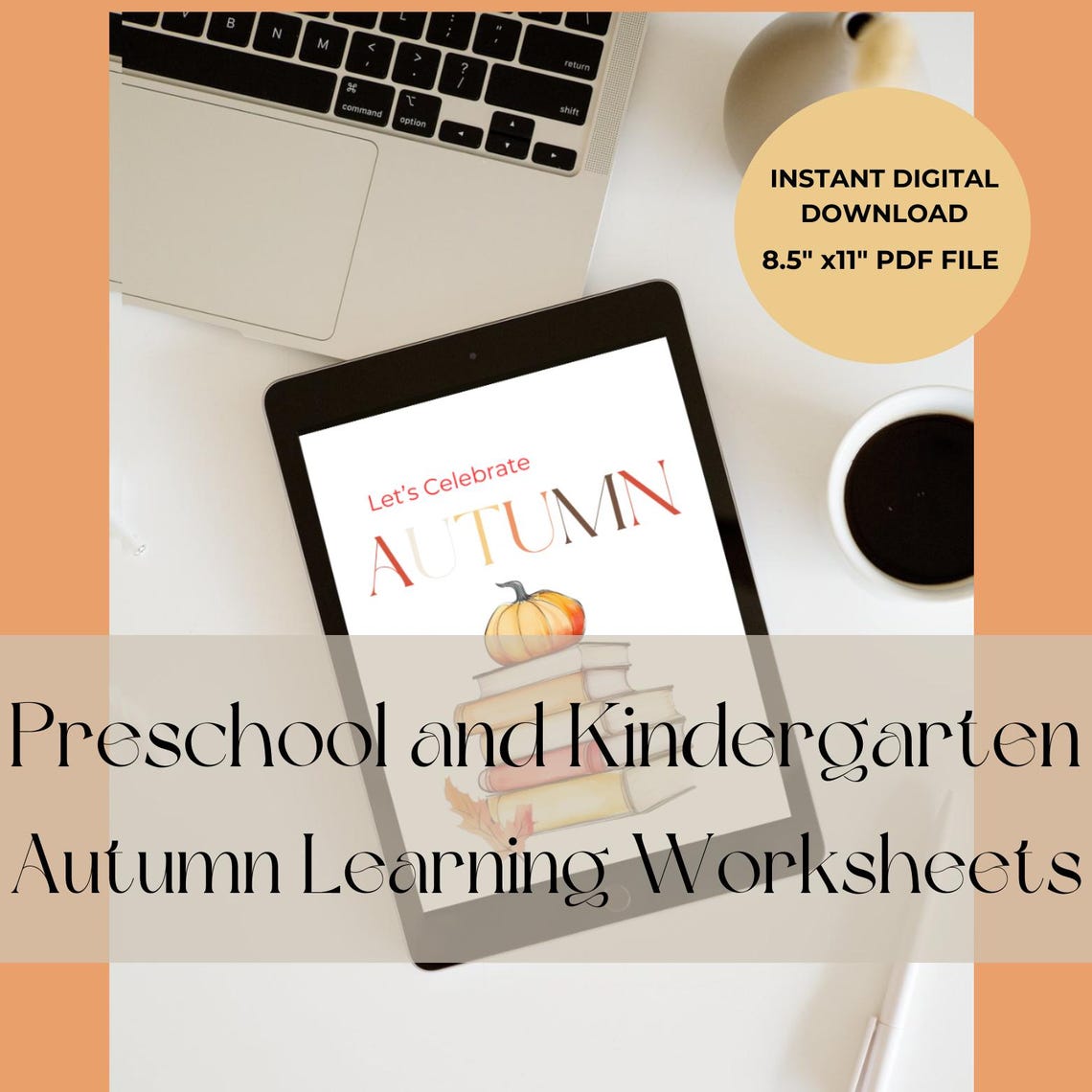 Fall-themed Learning Activity Printable for Preschool and Kindergarten ...