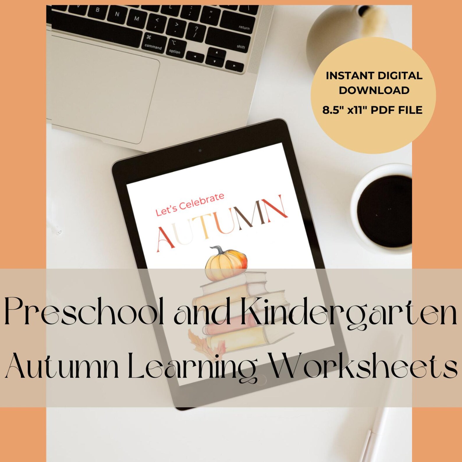 Fall-themed Learning Activity Printable for Preschool and Kindergarten ...