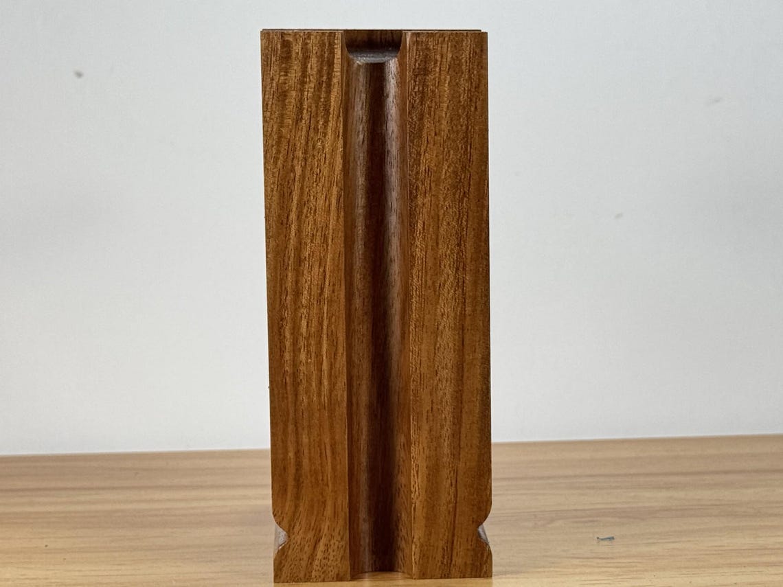 Customized Handmade Wood Shaving Kit for Men Brush and Razor Display ...