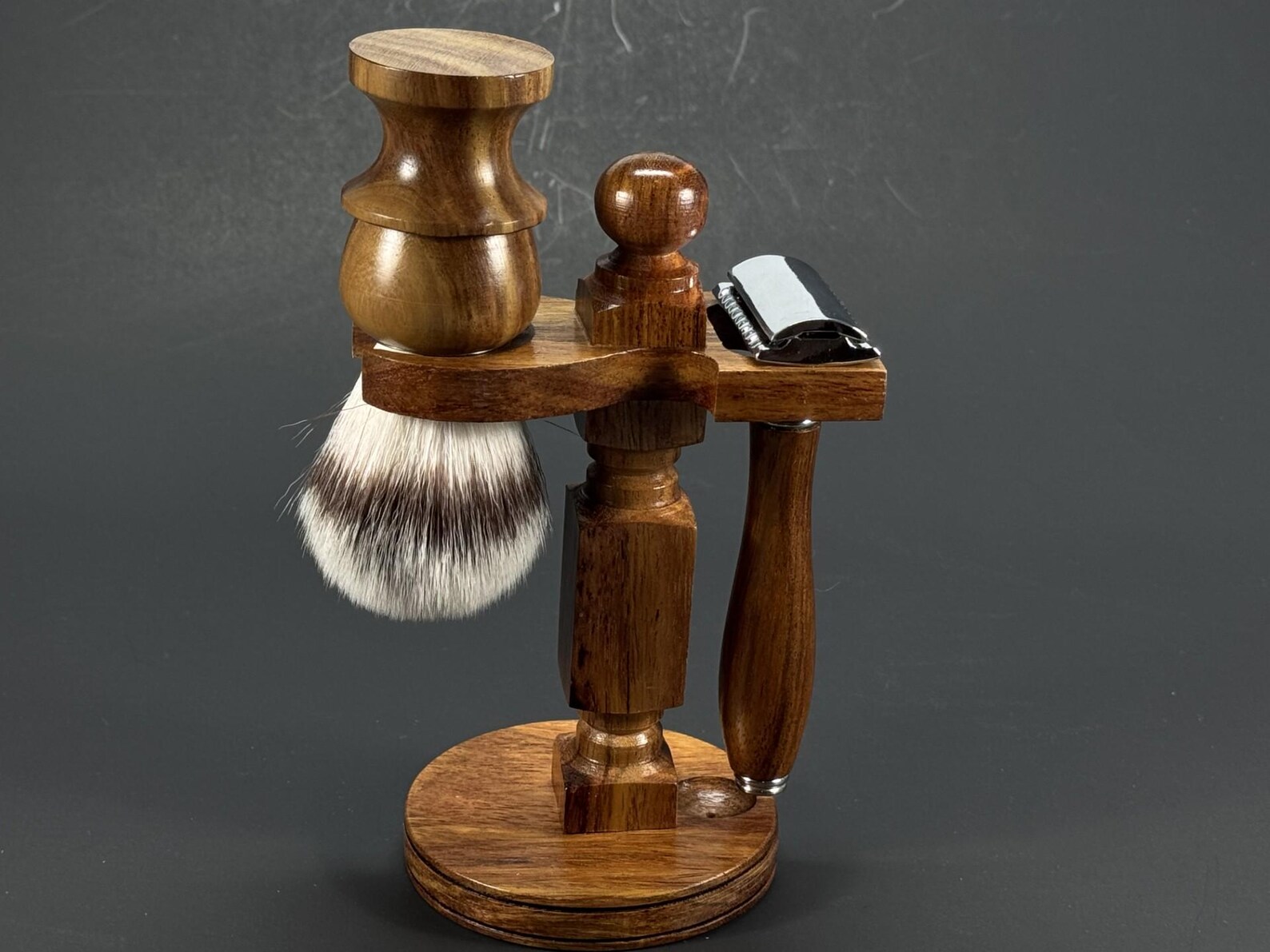 Personalized Shaving Gift Idea for Men Wood Shave Set Wet Shave Kit ...