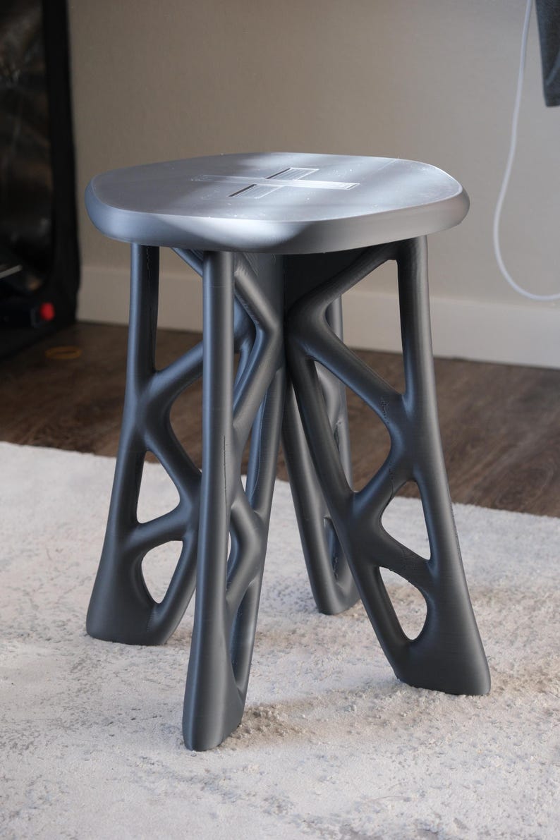 3D Printed Stool - STL, OBJ, RHINO 3D File - Etsy