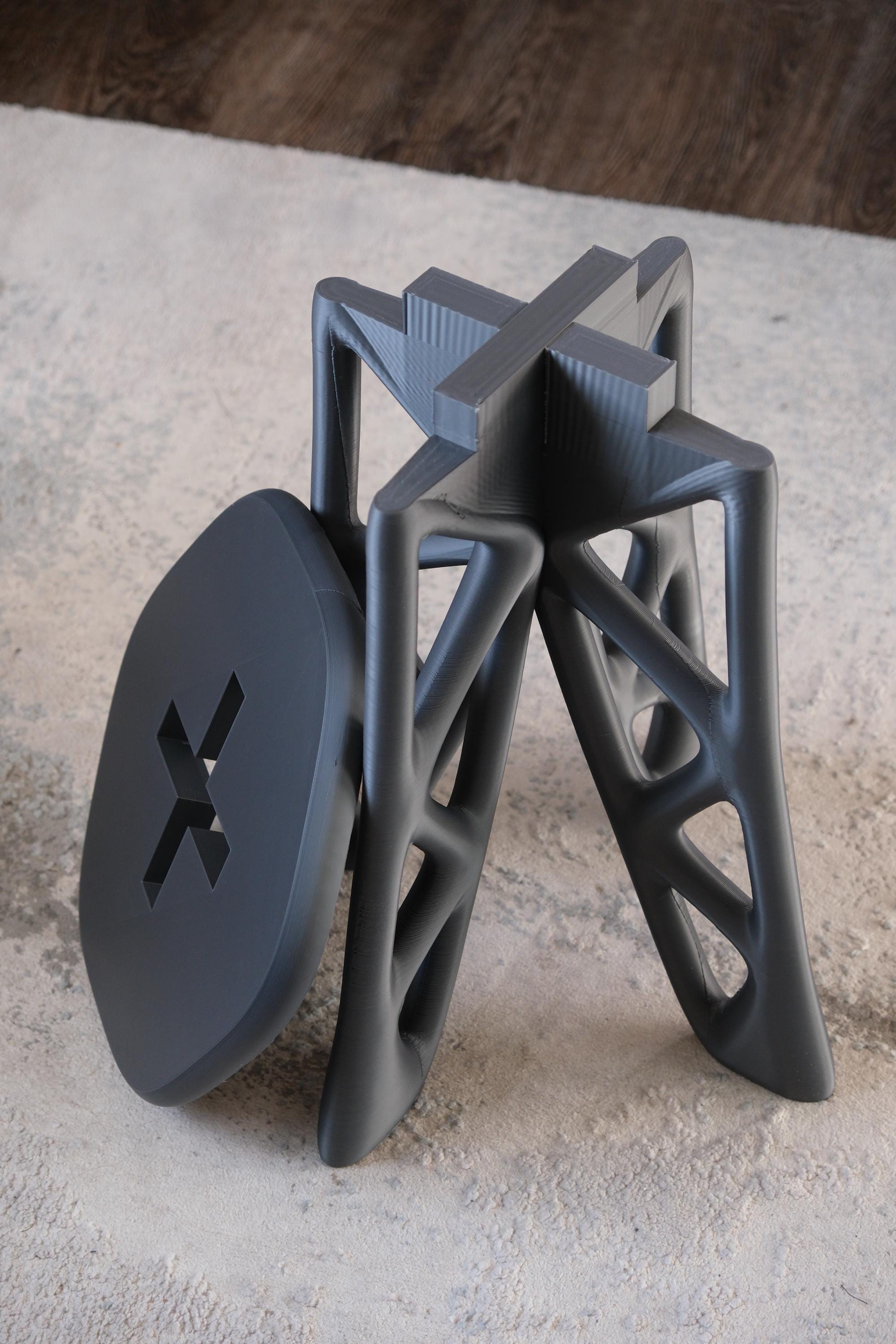 3D Printed Stool - STL, OBJ, RHINO 3D File - Etsy