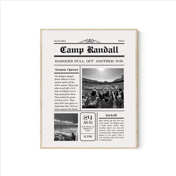 Camp Randall - Etsy