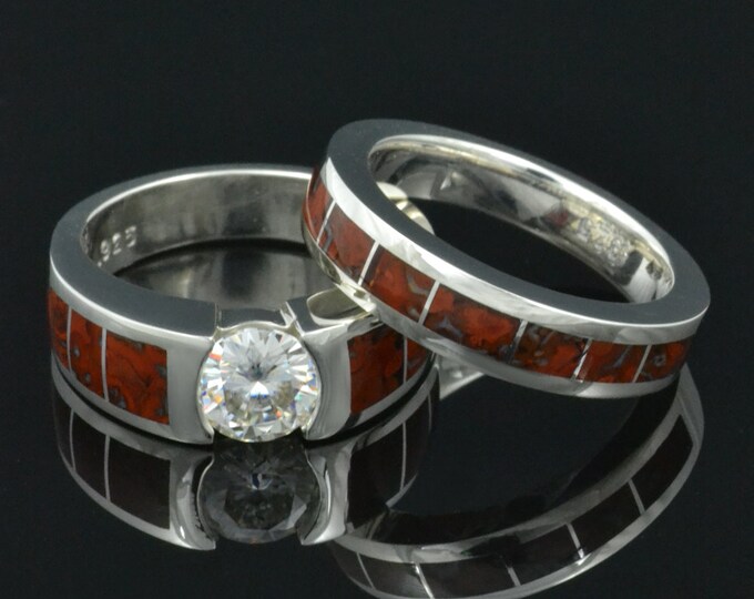 Dinosaur Bone Engagement Ring