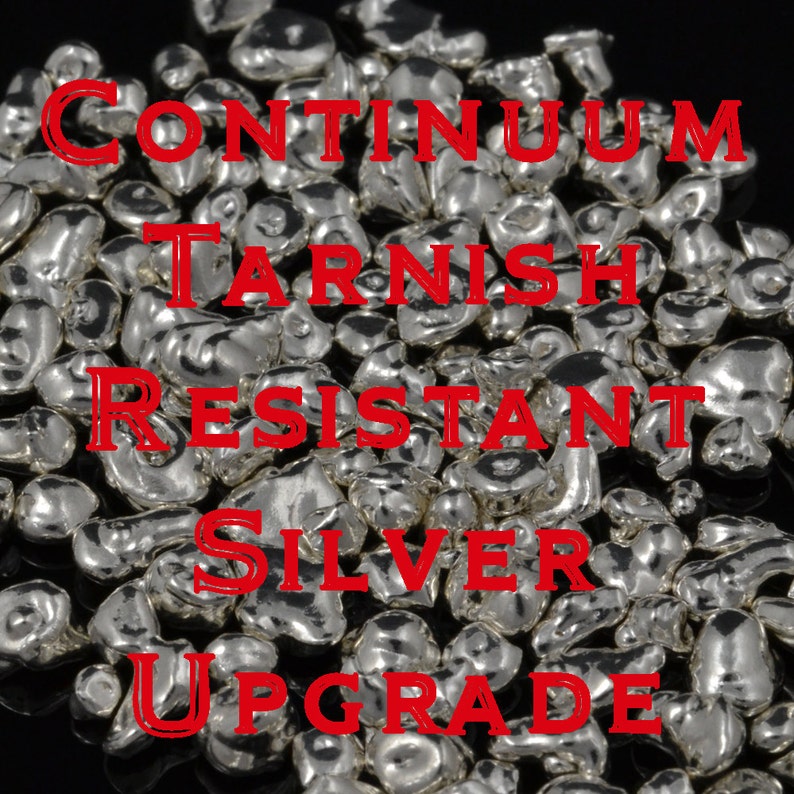 Upgrade to Tarnish Resistant Sterling Silver- Continuum Sterling Silver ...