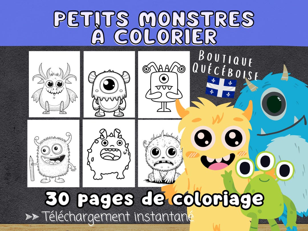 Coloring for Kindergarten Children, Activities in French, Halloween ...