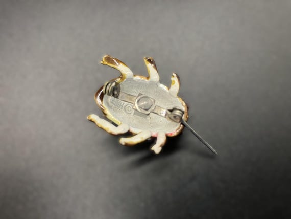 Vintage Rare HAR British Union Jack Beetle Brooch - Gem