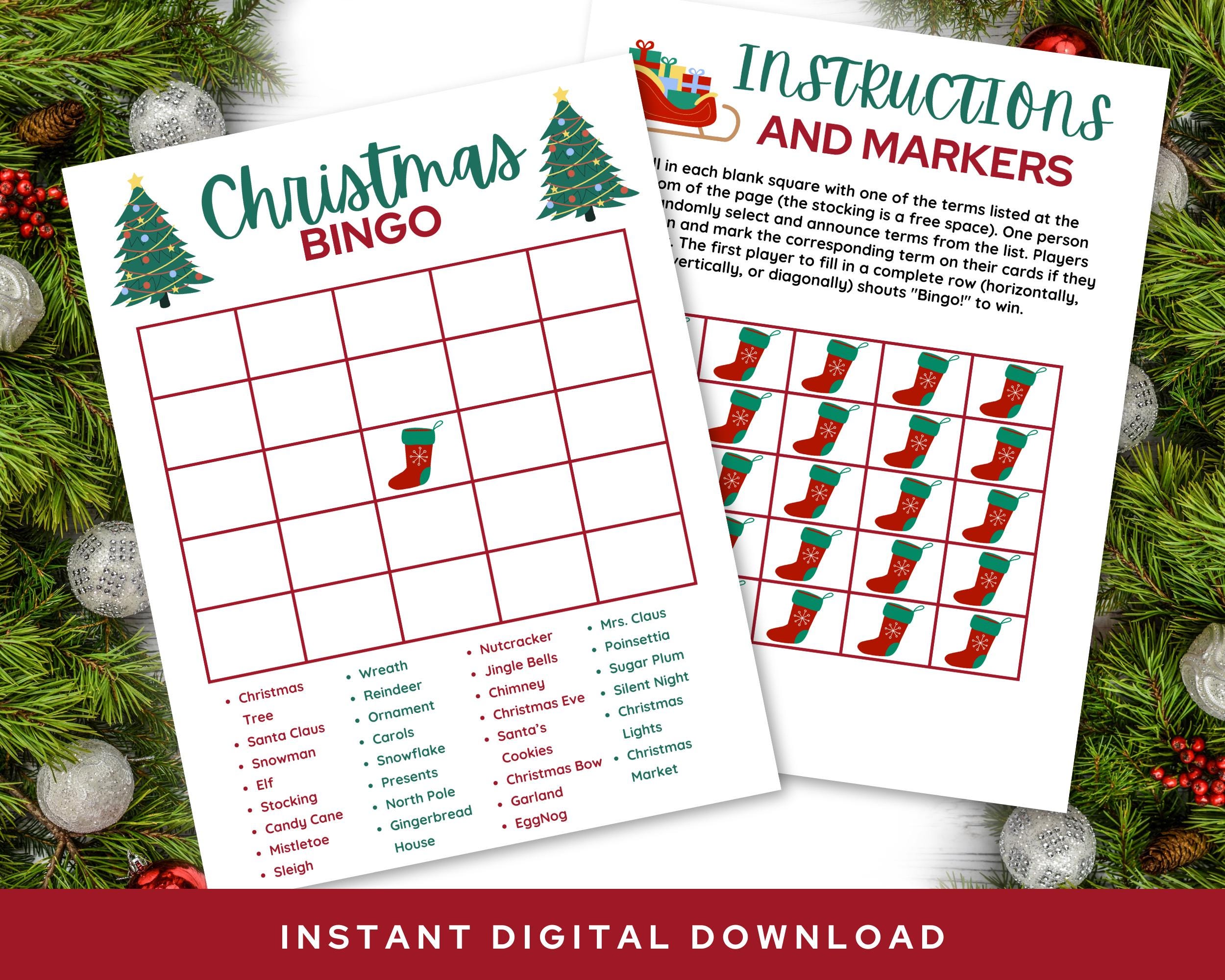 Printable Office Christmas Game Bundle | Christmas Employee Games ...
