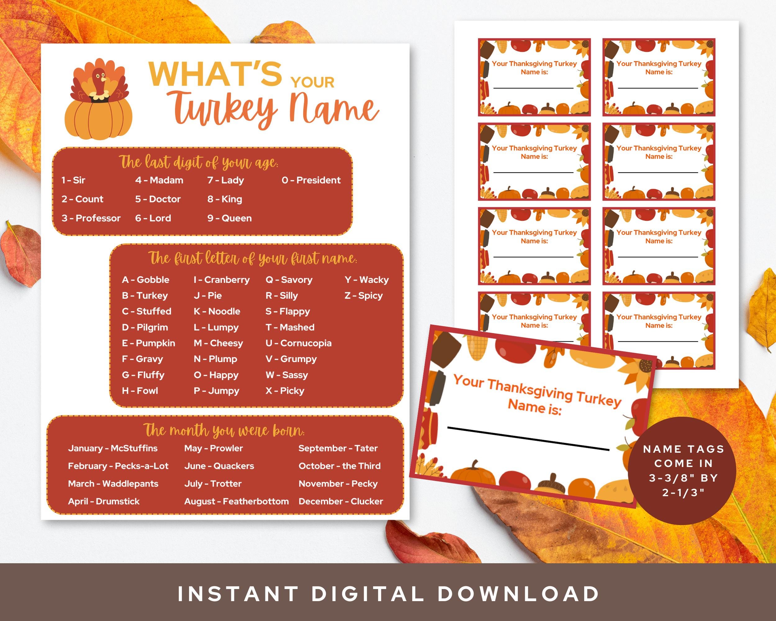 Thanksgiving Printable Game Bundle | Thanksgiving Game Night for Family ...