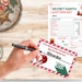 Secret Santa Questionnaire, Slips and Sign-up Sheet | Printable Secret ...