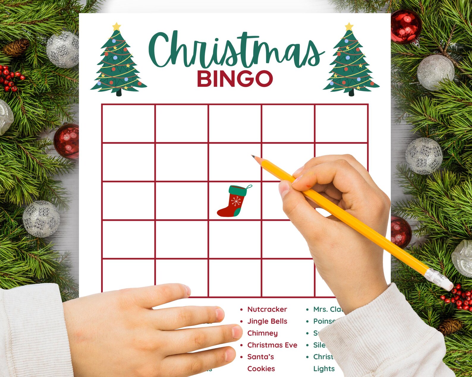 Printable Christmas Bingo | Christmas Bingo and Markers | Office ...