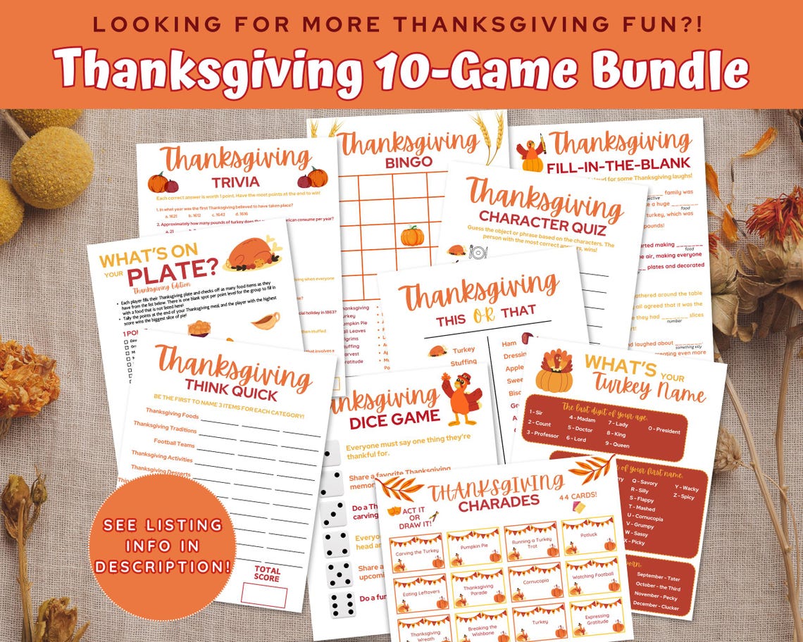 Thanksgiving Bingo: Gobble and Win! | Printable Thanksgiving Bingo and ...