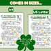 St Patrick's Day Classroom Scavenger Hunt, Printable St Patrick's Day ...