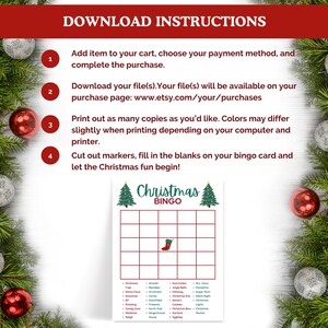 Printable Christmas Bingo | Christmas Bingo and Markers | Office ...