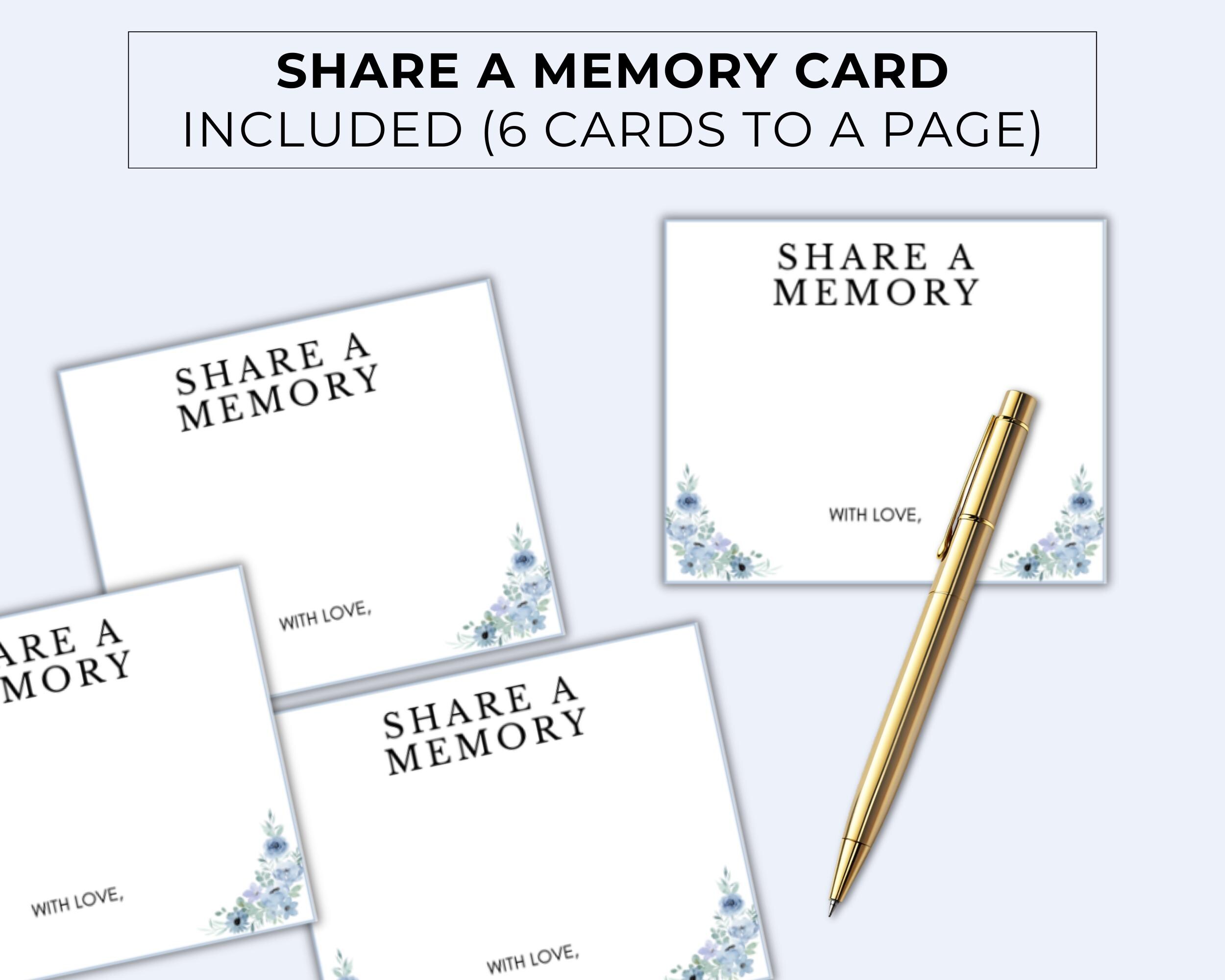 Printable Funeral Service Planner, Celebration of Life Planner, Funeral ...