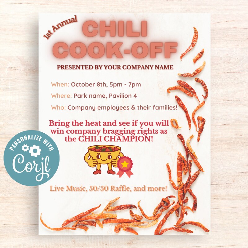 Chili Cook off Svg - Etsy